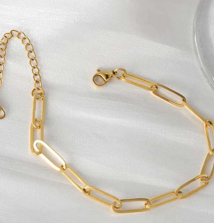 Classic Paper Clip Bracelet – Mimush Collection