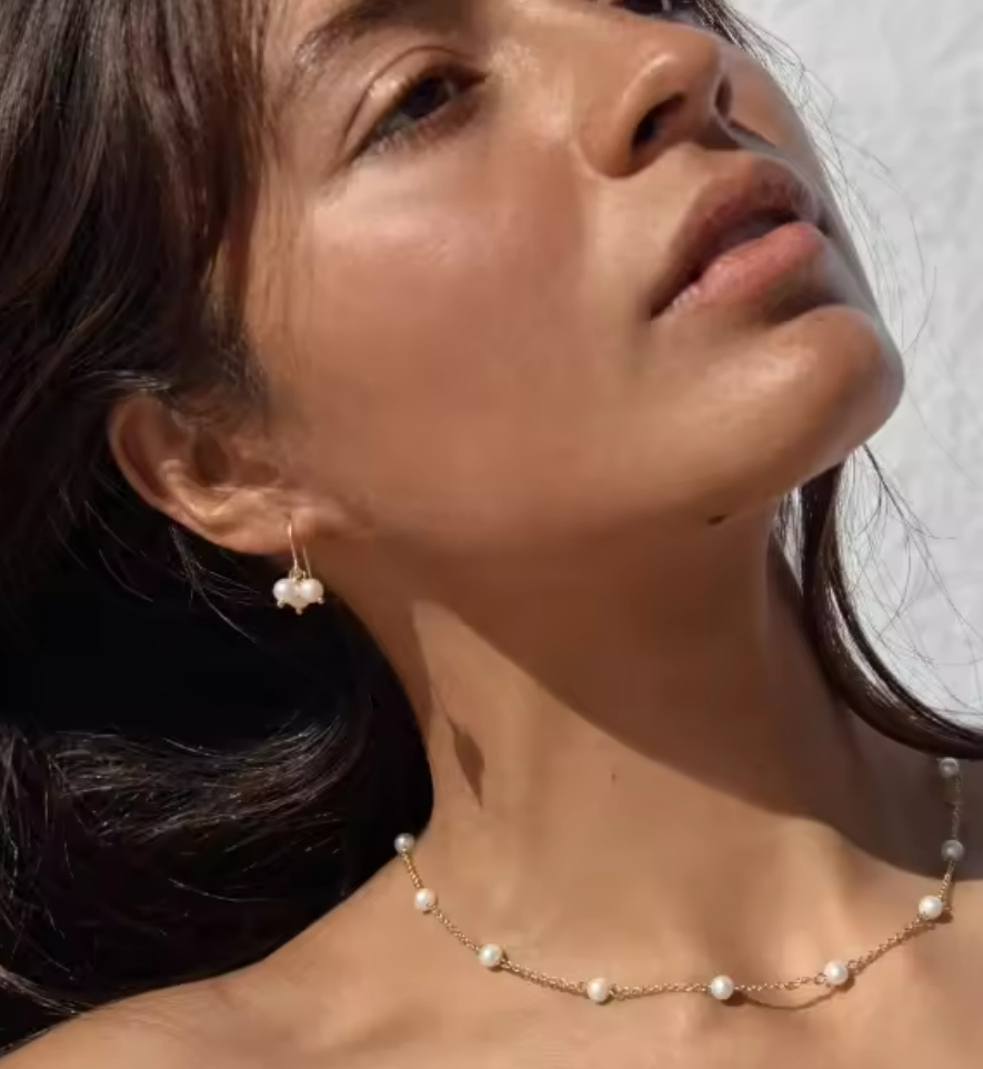 Scatter Freshwater Pearl Necklace – Mimush Collection